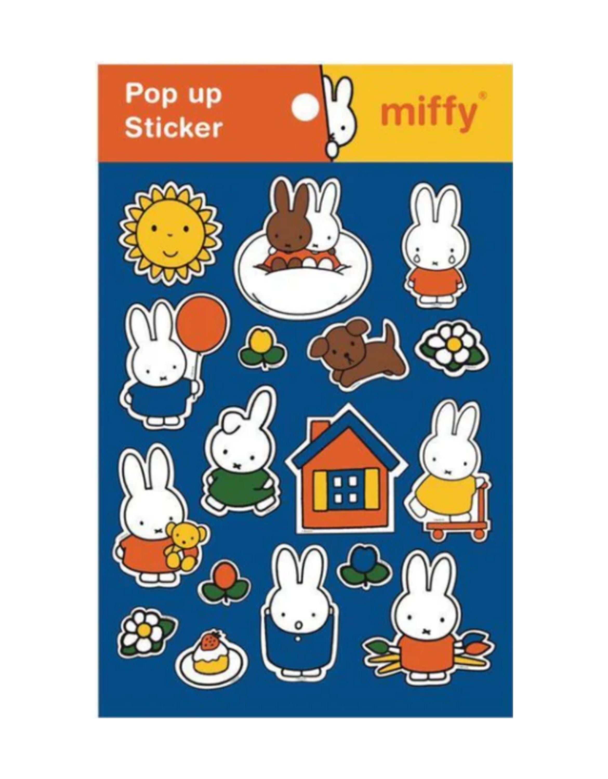 Miffy Pop Up Sticker – SaturdayClub Malaysia
