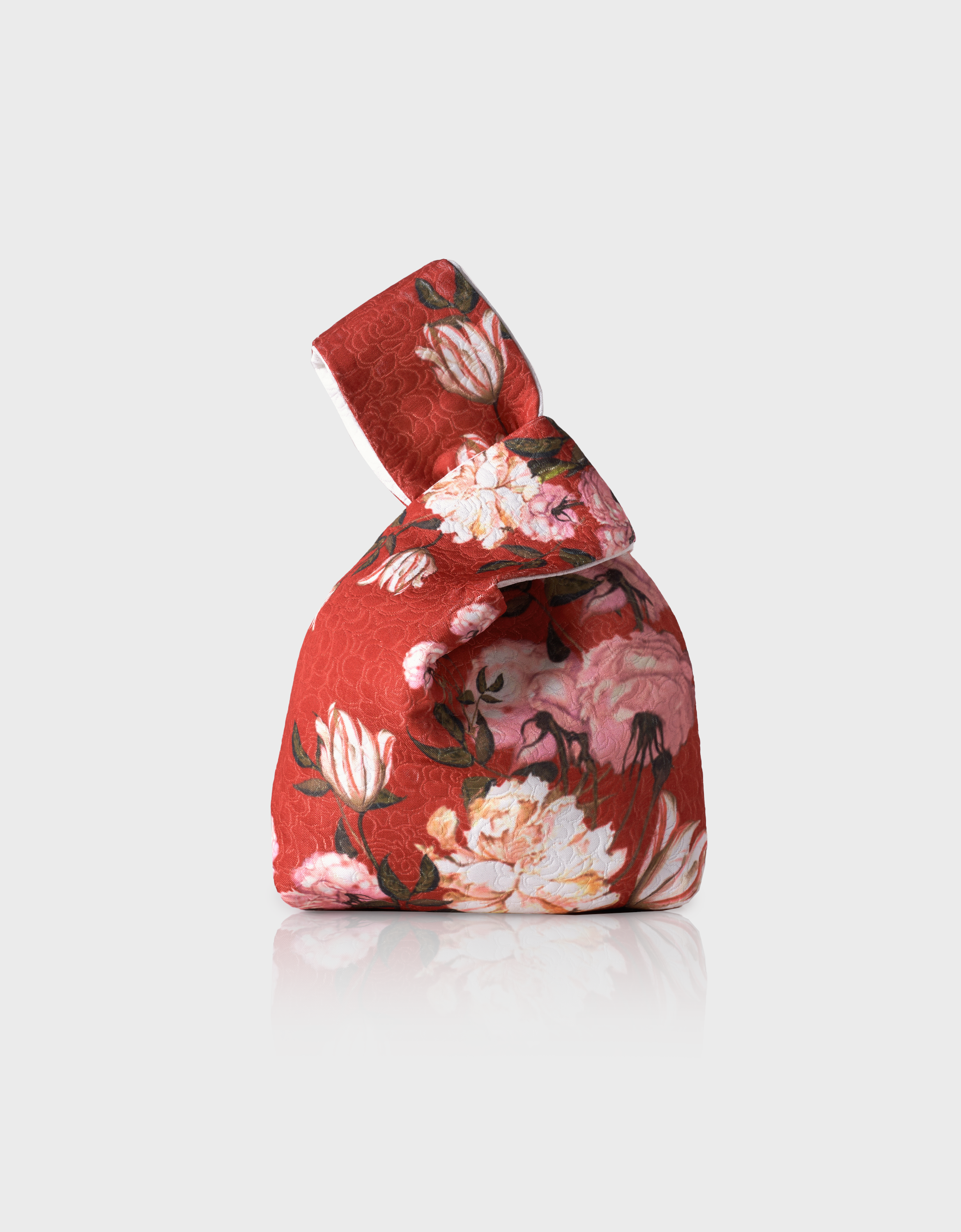 BUNDLE: Red Reversible Floral Hand Bag & Red LNY 2026 Red Packets (Lim ...