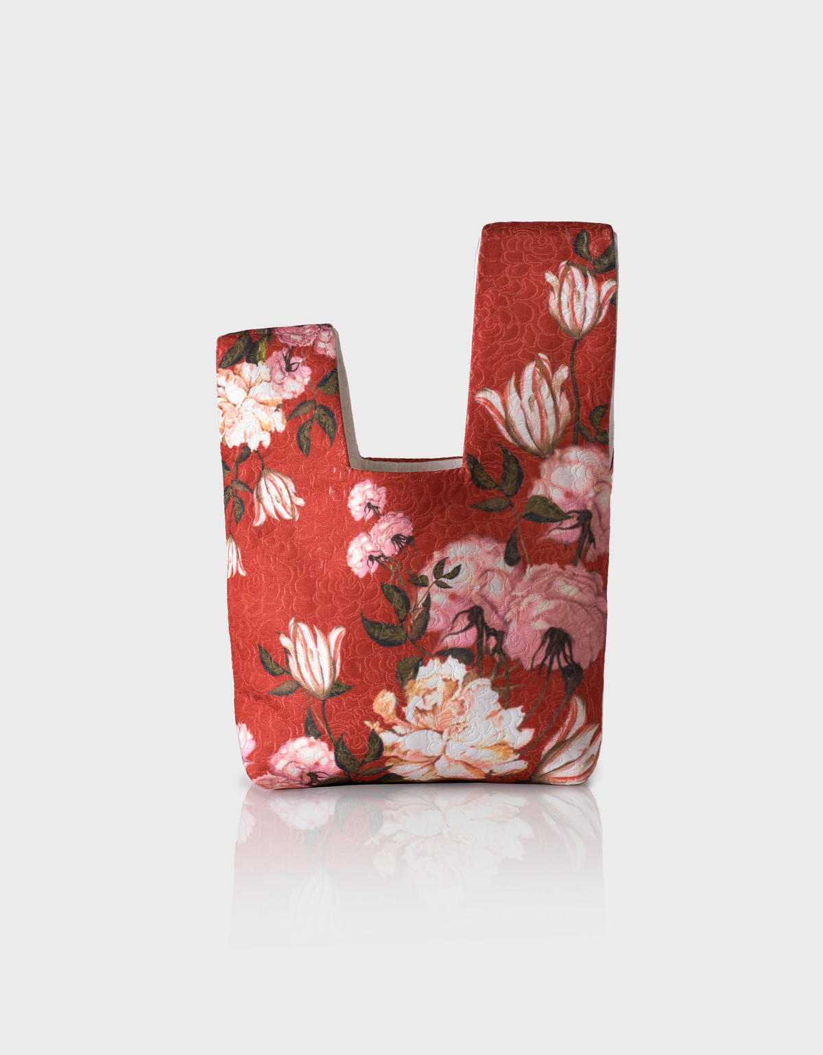 BUNDLE: Red Reversible Floral Hand Bag & Red LNY 2026 Red Packets (Lim ...